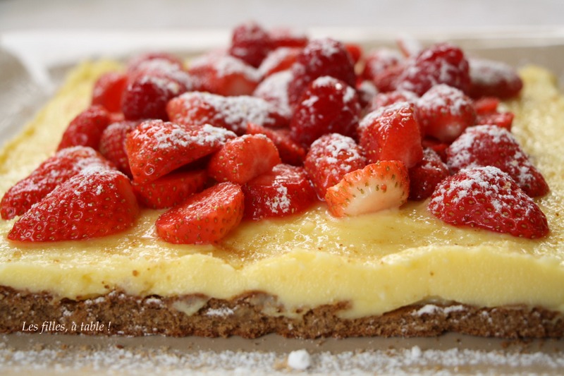 Tarte citron et fruits rouges au sarrasin – Recette autour d’un ...